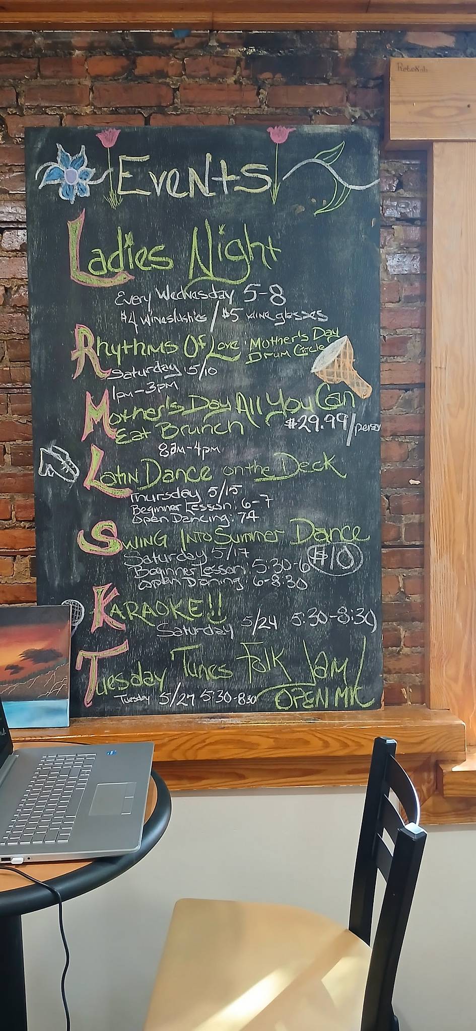 Menu at Pemberton Coffeehouse & Bistro desserts, Salisbury