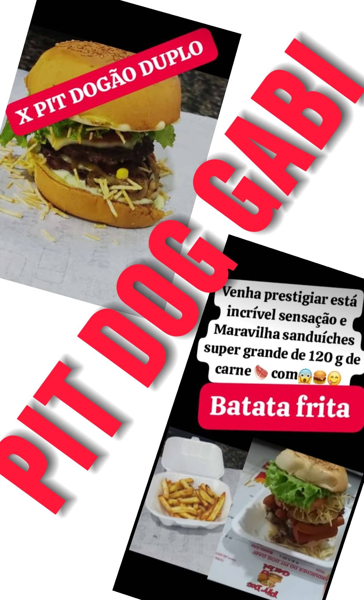 Menu em Pit Dog Gabi restaurante, Alter do Chão