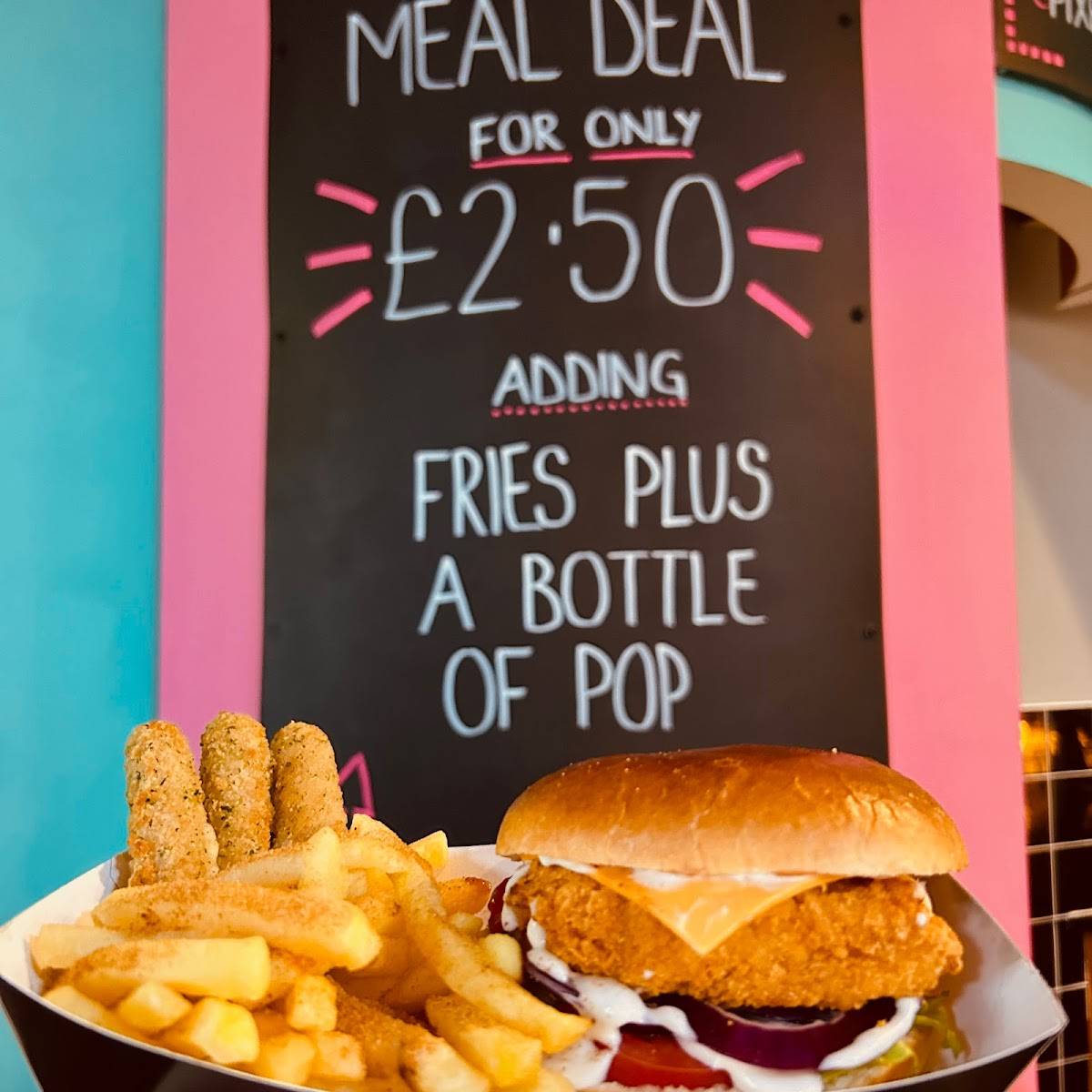 Menu at Pixel-ate Diner restaurant, North Shields