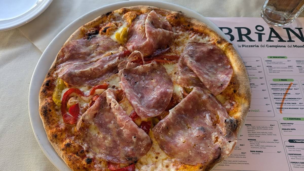 Speisekarte von Pizzeria Brian, Brian, Via Luigi Einaudi