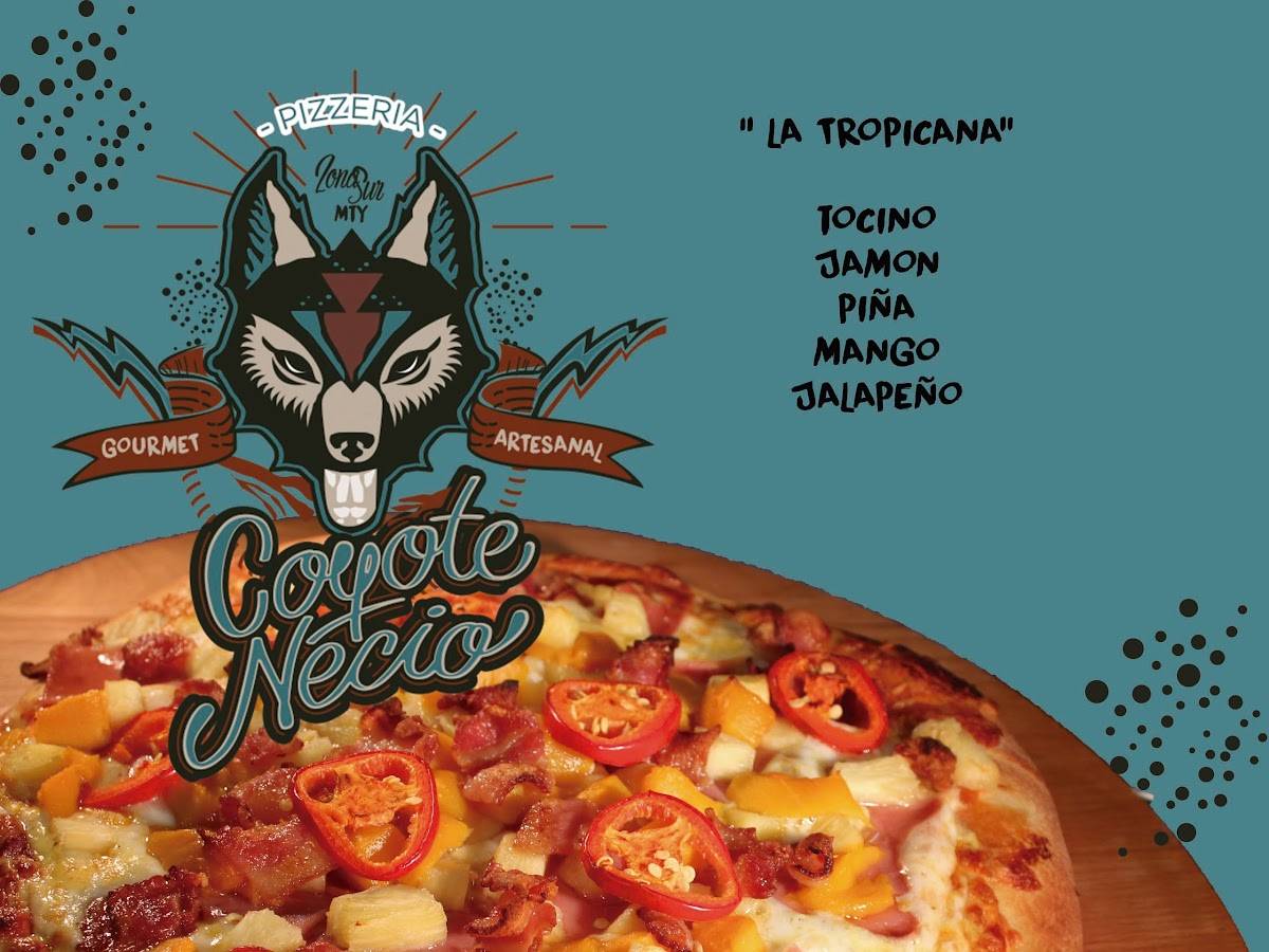 Carta de Coyote Necio Pizzeria, Monterrey