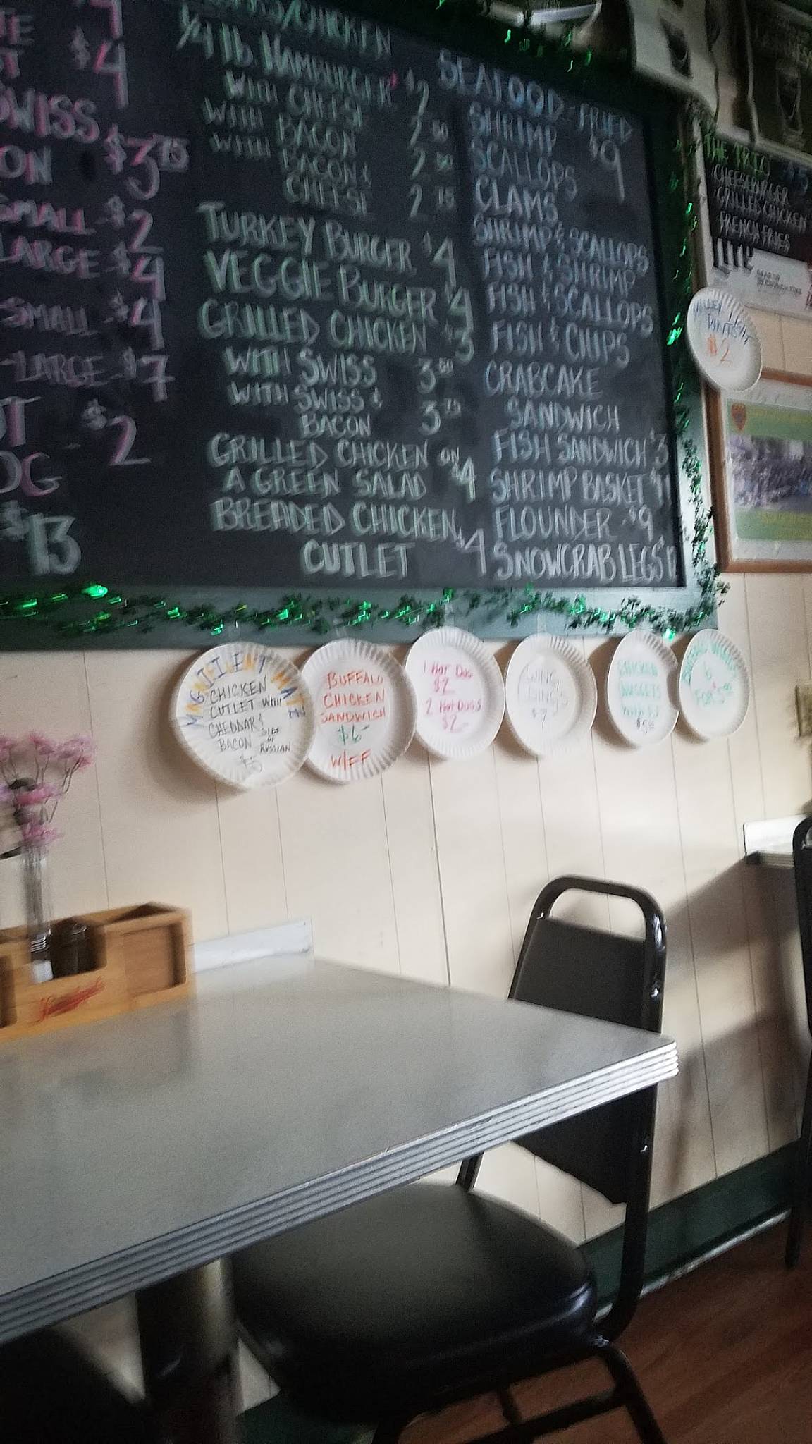 Menu at Tara Inn pub & bar, Port Jefferson, Main St