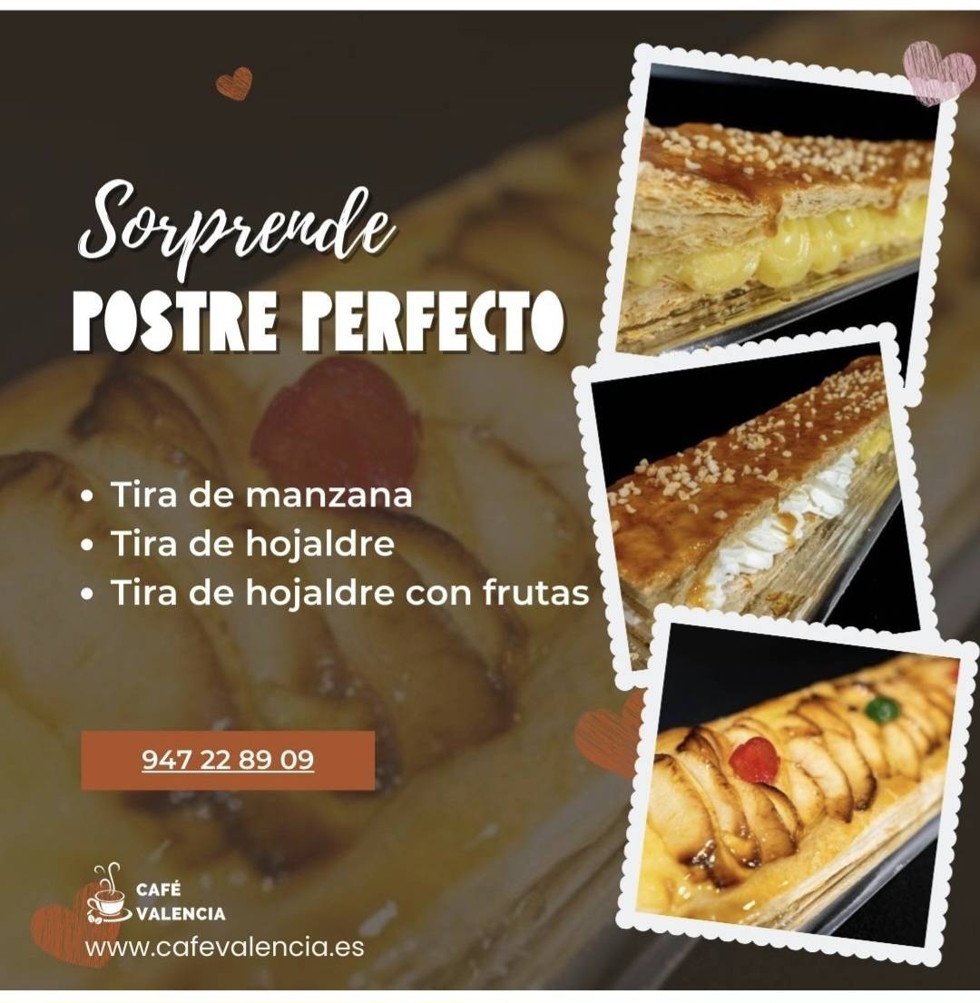 Carta de Café Valencia, Burgos