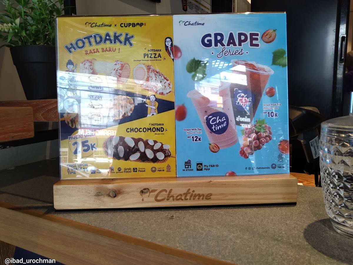 Menu at Chatime - Ruko Serang Ahmad Yani pub & bar, Serang