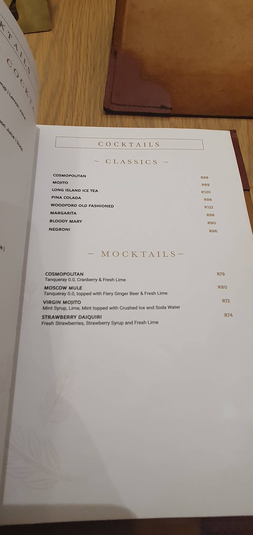 Menu at Olives & Plates Ellipse pub & bar, Midrand
