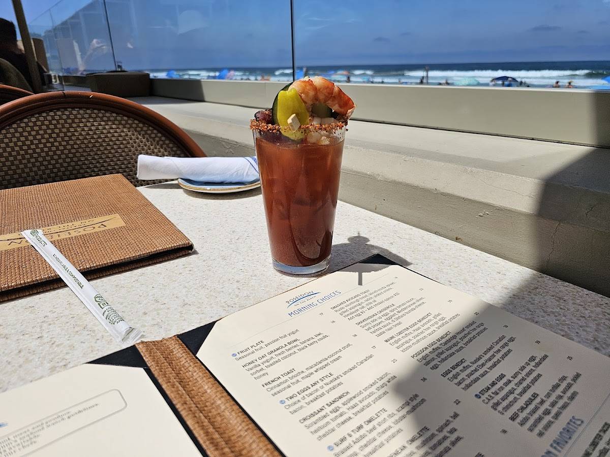 Menu at Poseidon Restaurant Del Mar, Del Mar