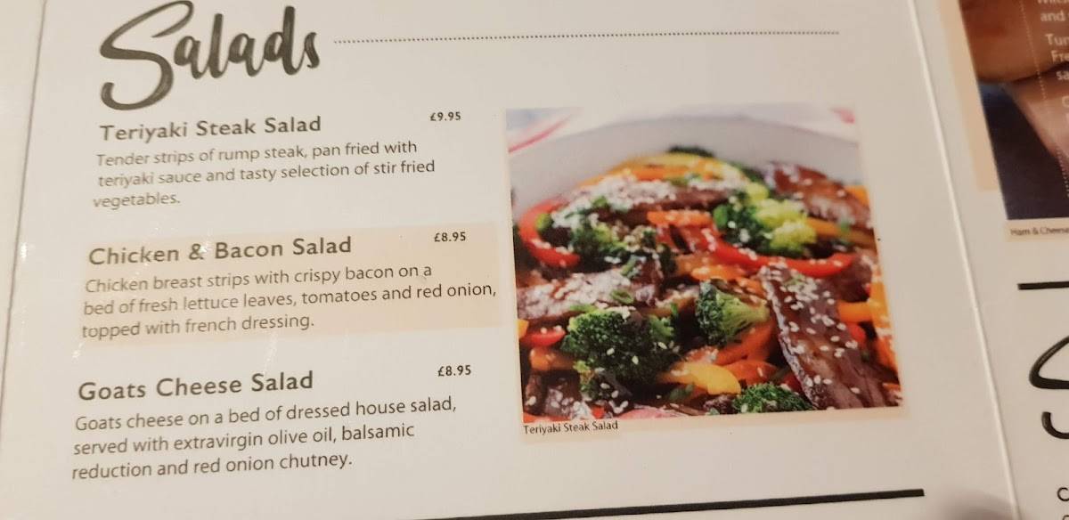Menu at The Blue Bell pub & bar, Warrington