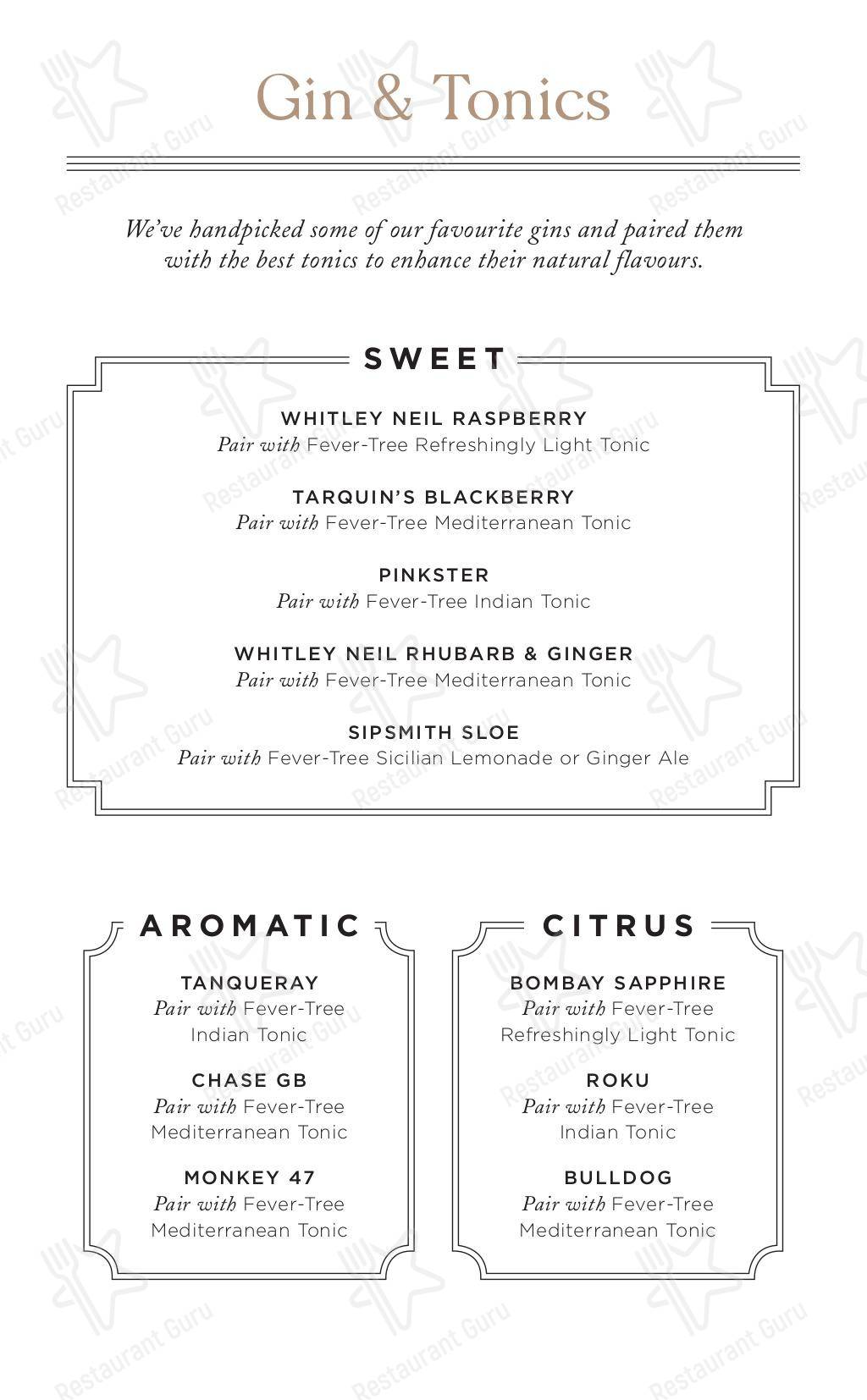 Menu at Curious Pig in the Parlour pub & bar, Crawley