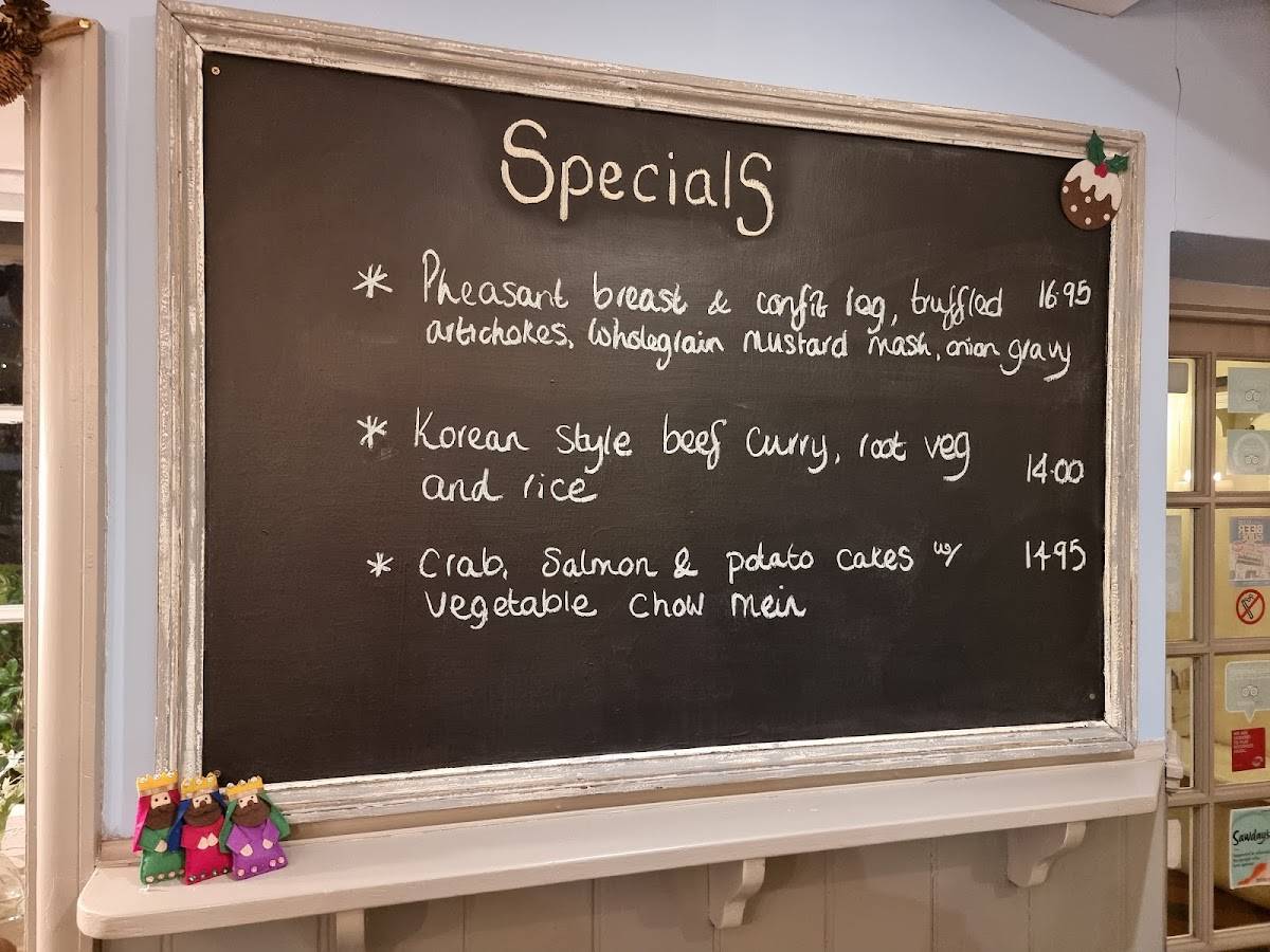 Menu at The George pub & bar, Eartham, The George