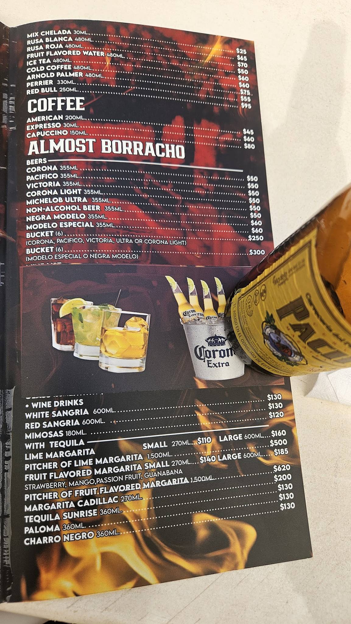 Menu at La Huerta Bbq & Grill, Puerto Vallarta