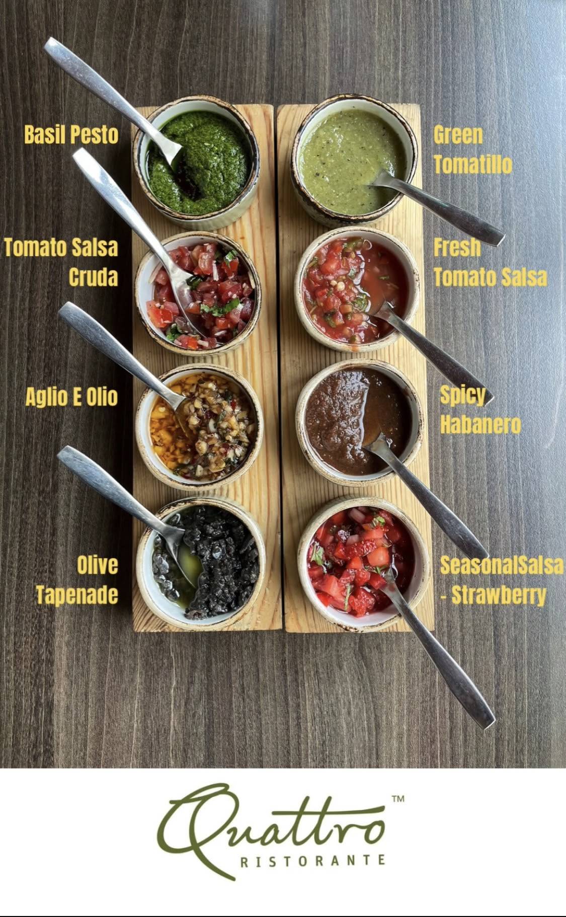 Menu at Quattro Ristorante Bengaluru, Bengaluru