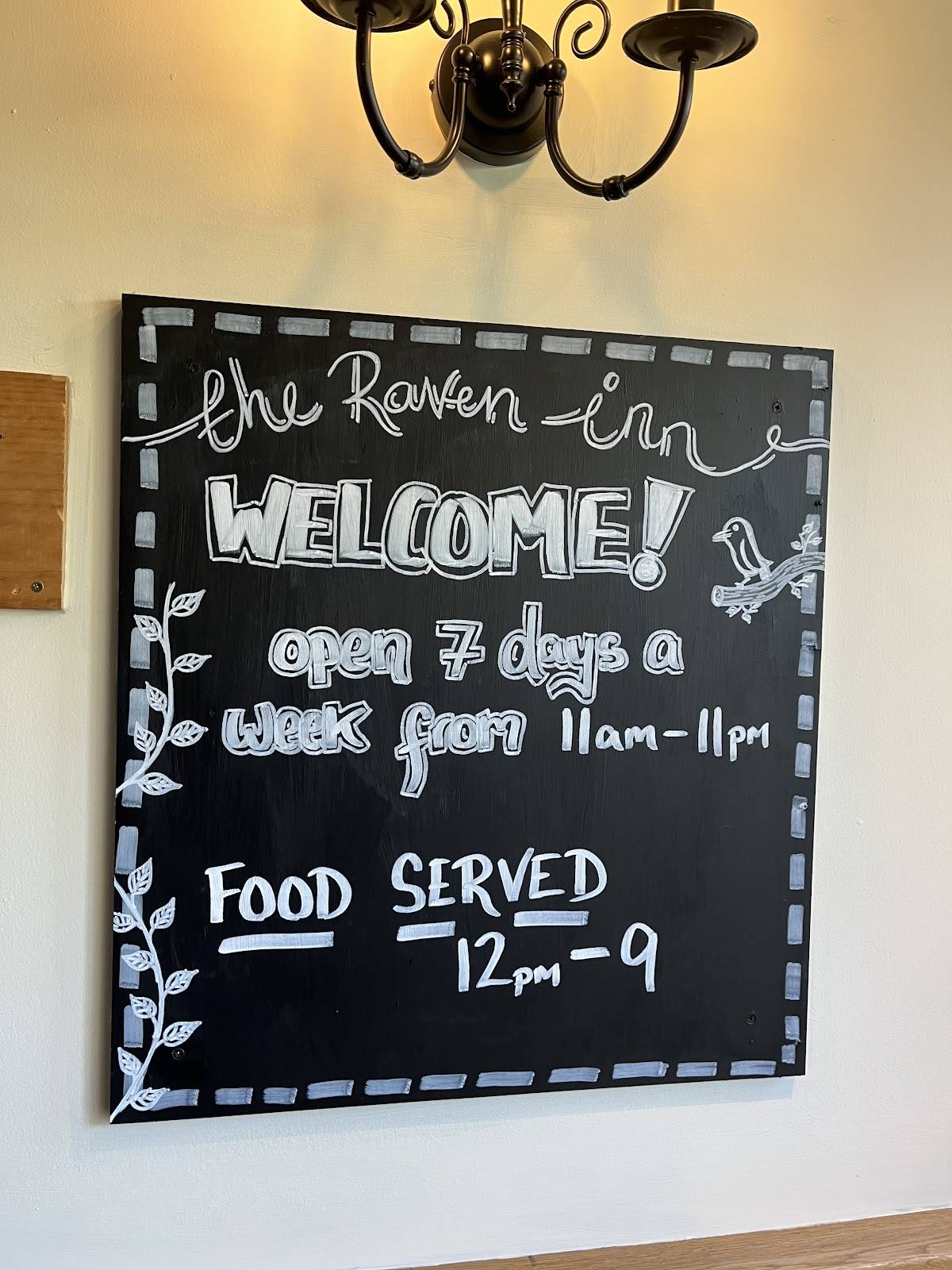 Menu at Raven Inn pub & bar, Welshpool, Raven Square