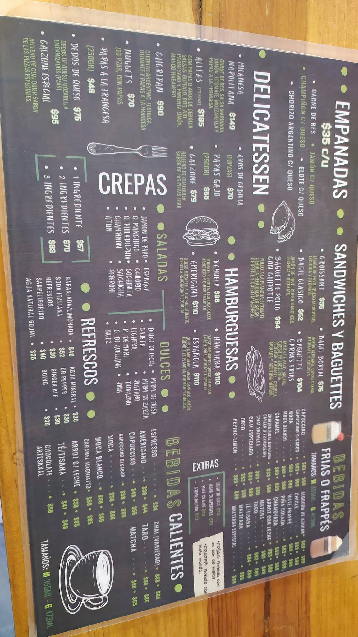 Carta del restaurante Rayuela Pizza Tlacote, Santiago del Querétaro ...