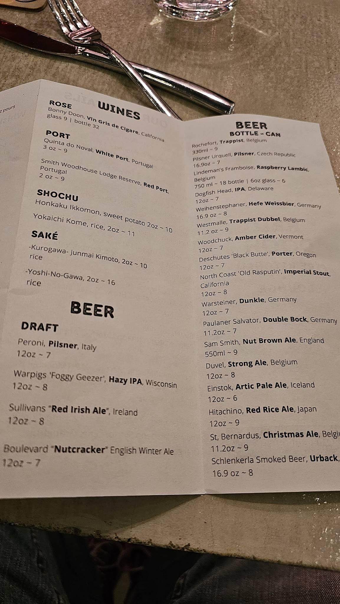 Menu at Red Door Fire Kitchen + Lounge pub & bar, La Porte