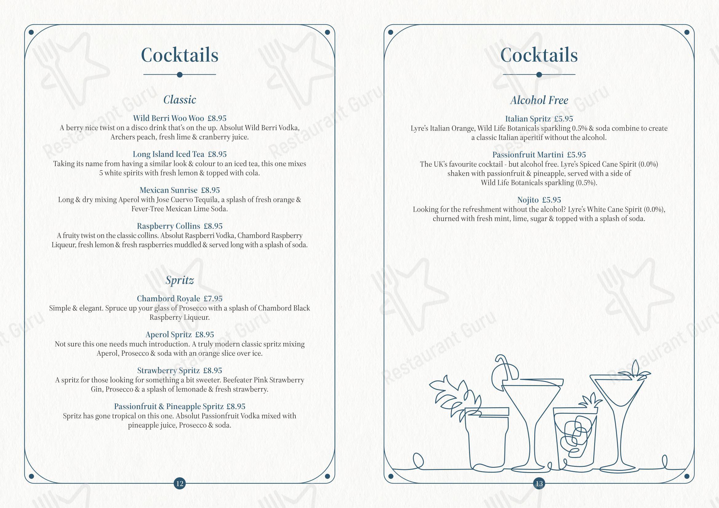 Menu at Red Lion, High Lane pub & bar, Stockport, 112 Buxton Rd