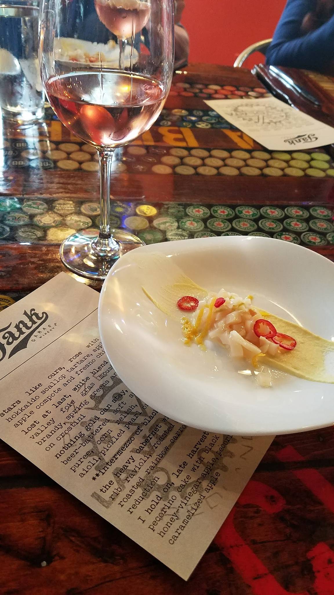 Menu at La Volata Pizzeria, Redlands