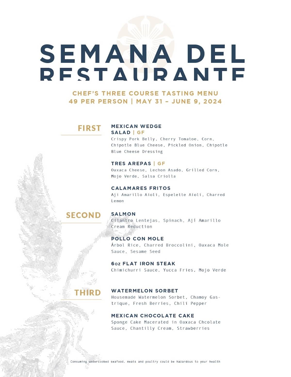 Menu at Reforma Palm Springs pub & bar, Palm Springs