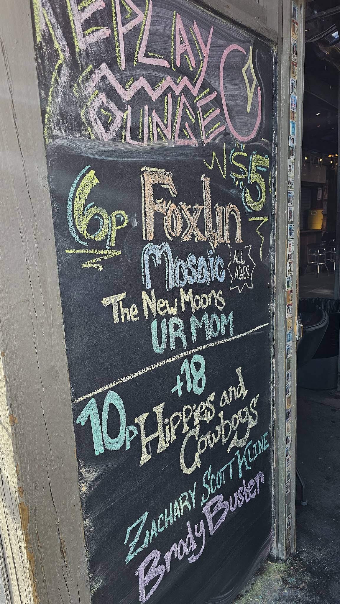 Menu at Replay Lounge pub & bar, Lawrence