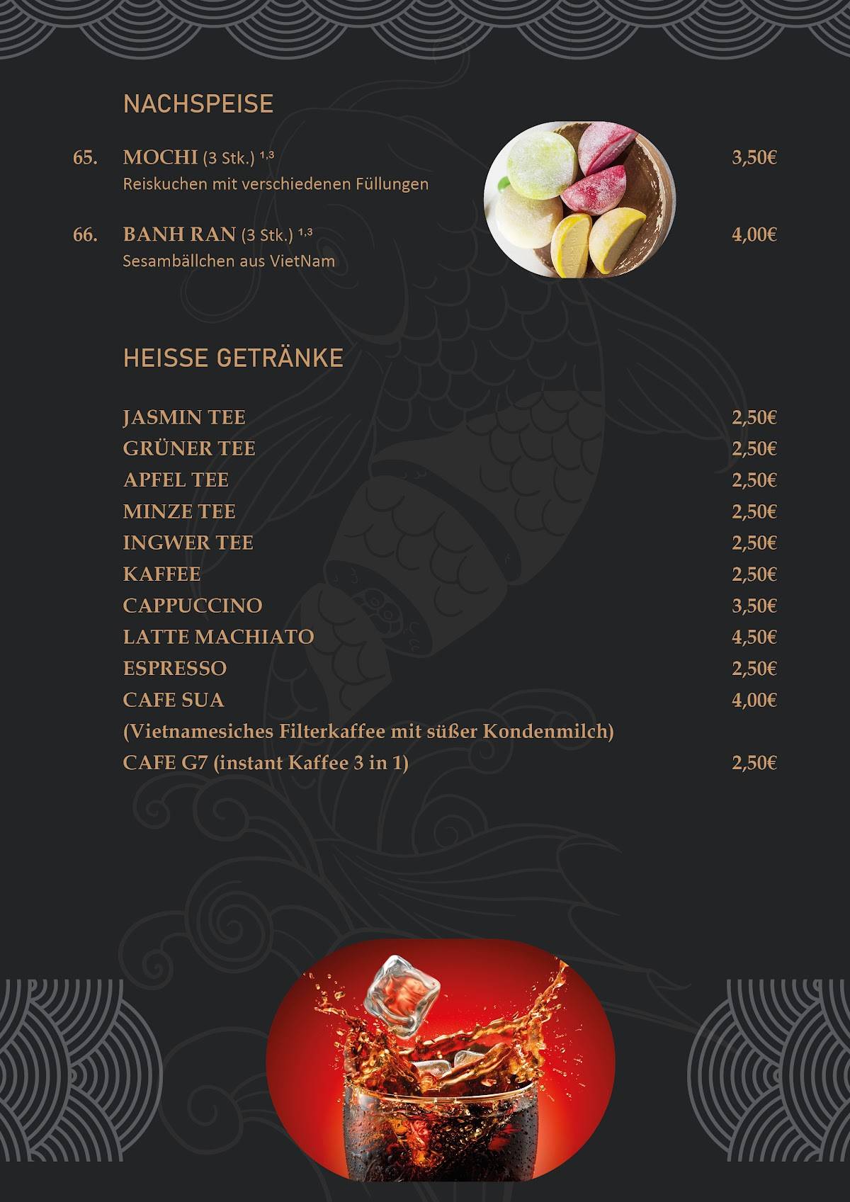 Speisekarte von ASIA LE restaurant, Bitterfeld-Wolfen