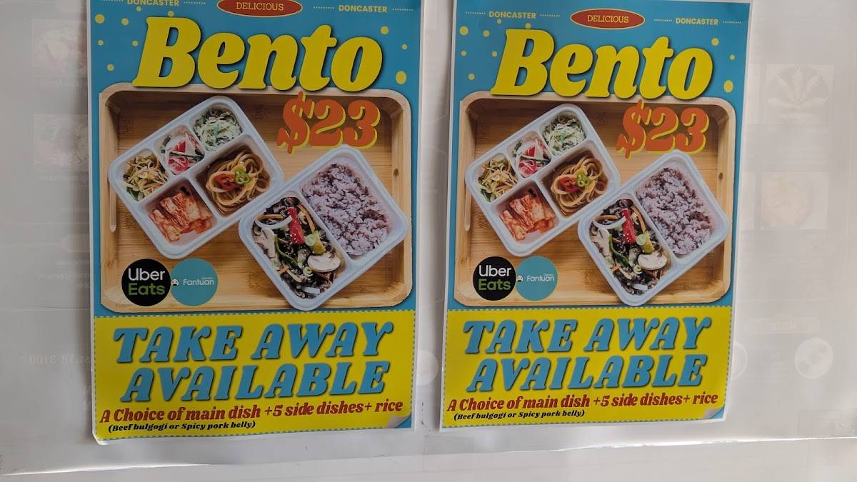 Menu at BBQ-K, Doncaster East, 916A Doncaster Rd