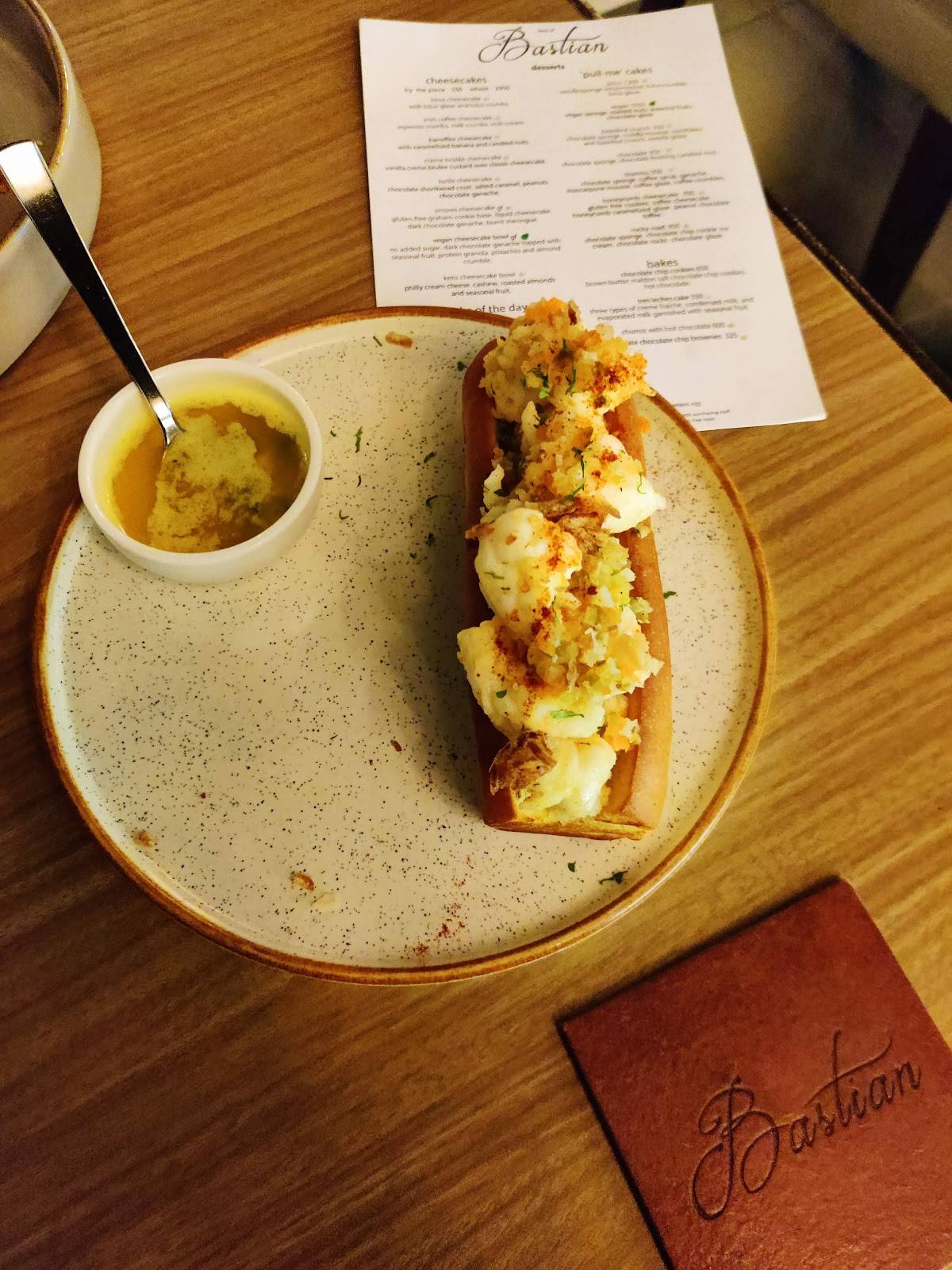 Menu at Bastian, Bandra, Mumbai, Kamal Building
