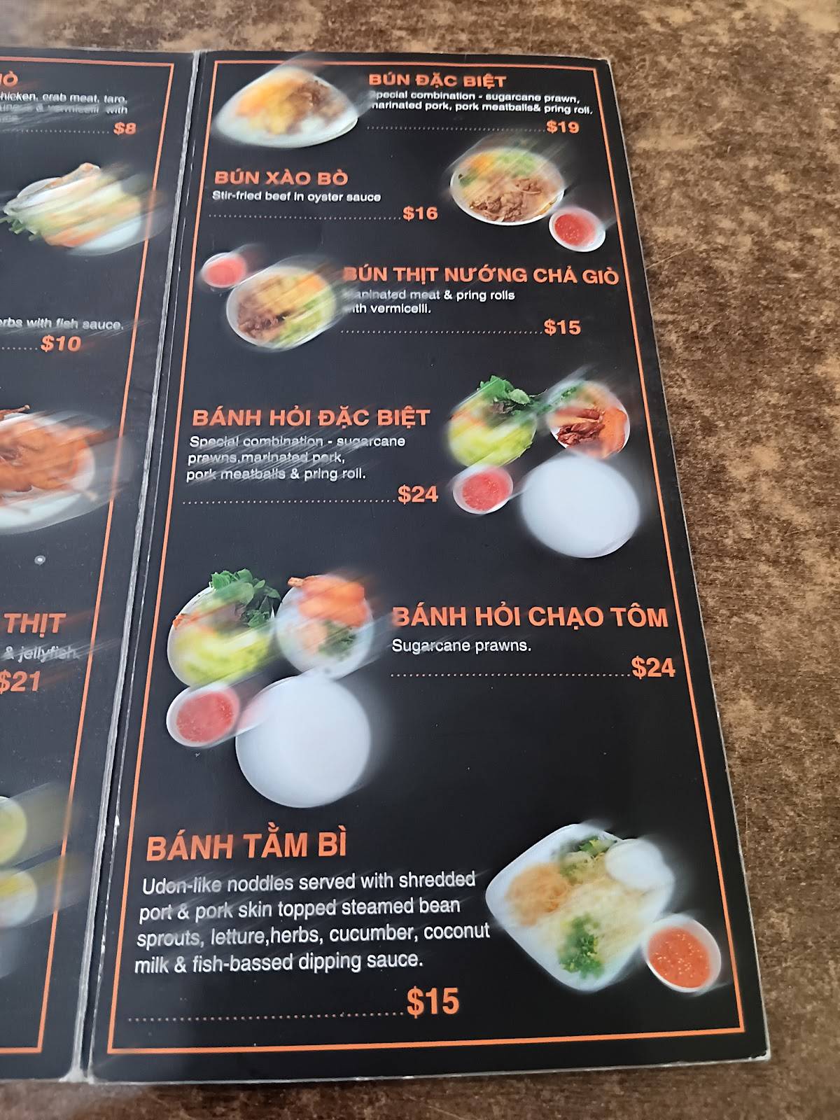 Menu at Broken Rice Vietnamese Restaurant - Canley Heights, Canley Heights