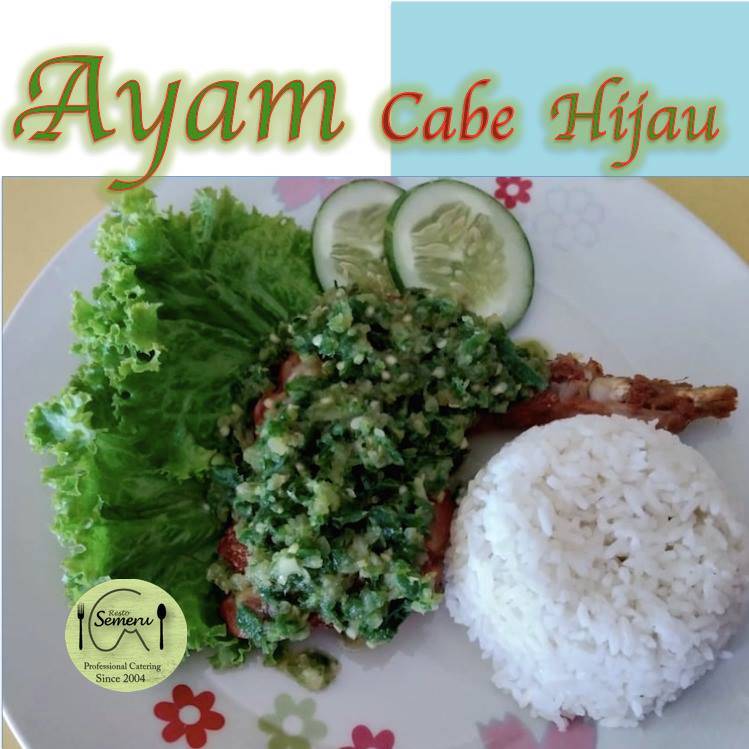 Menu at Catering Semeru (Ruko PuriMas) restaurant, Batam