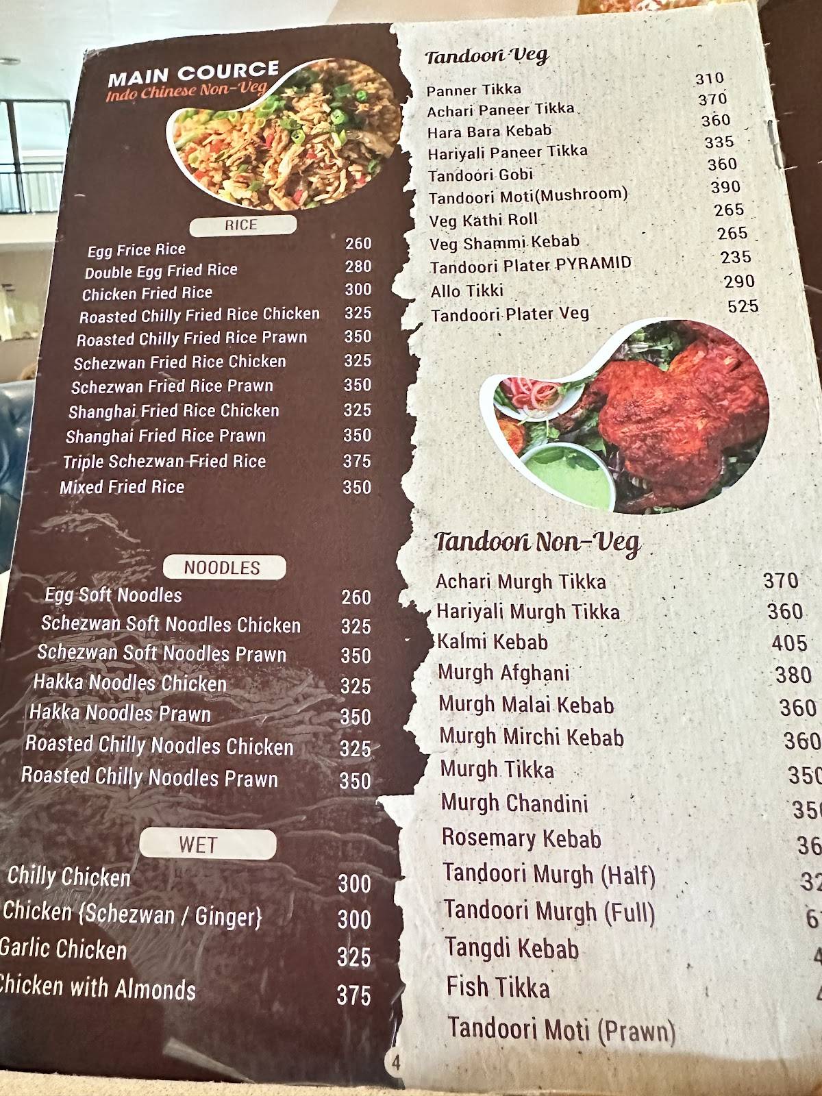 Menu at FOOD PYRAMID NH 16, Rajahmundry