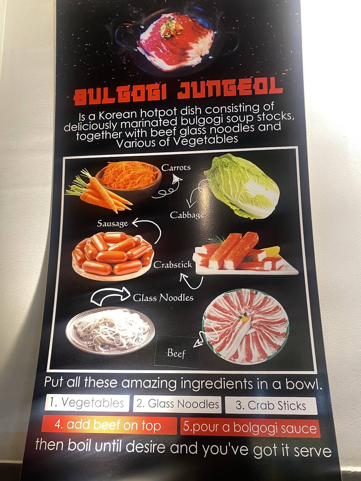 Menu at GOGI MANY BUFFET & KOREAN BBQ & UNLIMITED, Makati