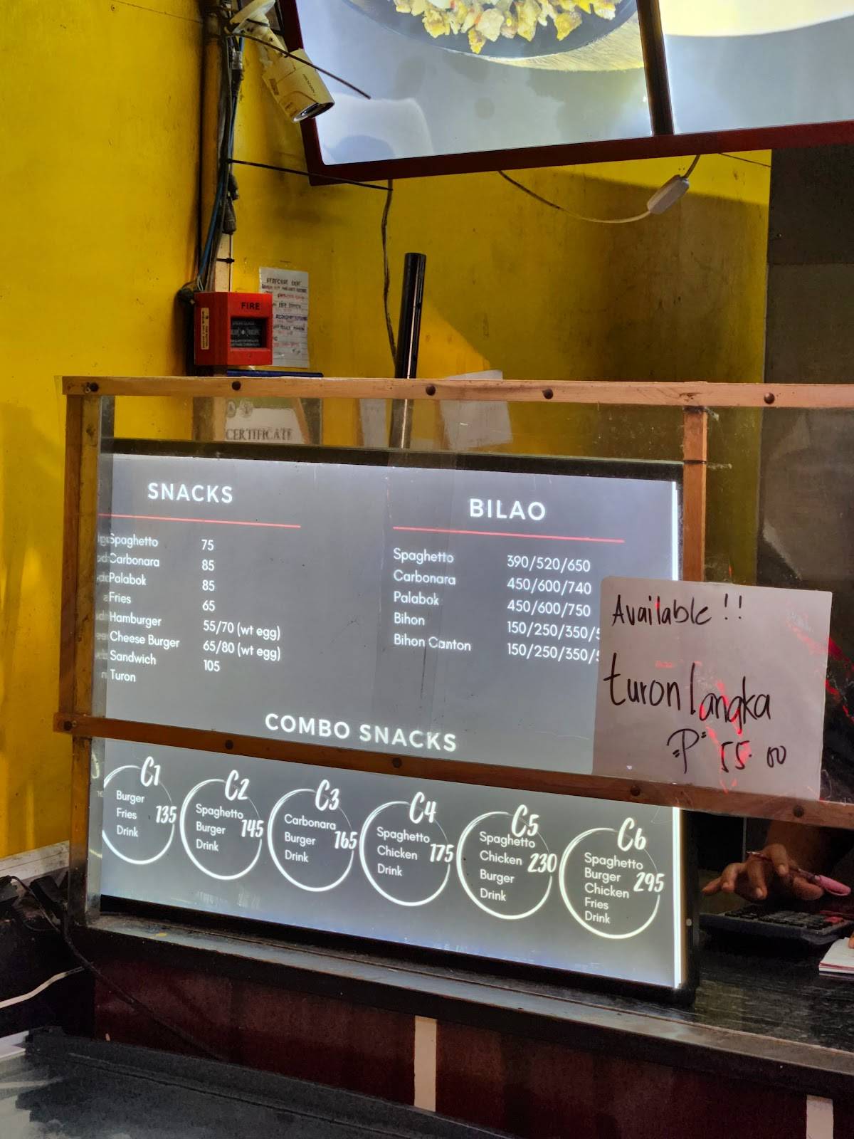 Menu at Ghetto Plates restaurant, Odiongan, 9XXJ+M9R