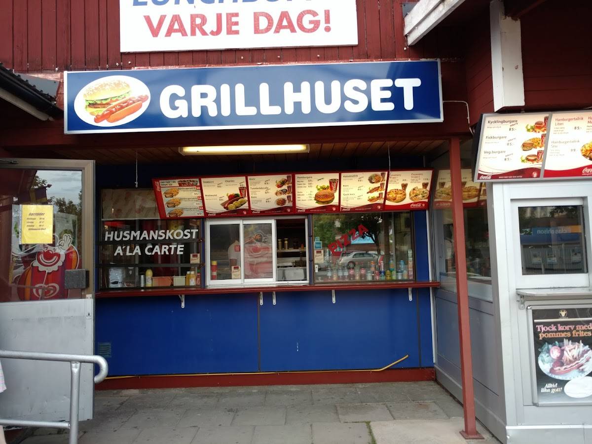 Menu at Grillhuset Restaurang & Pizzeria, Insjön