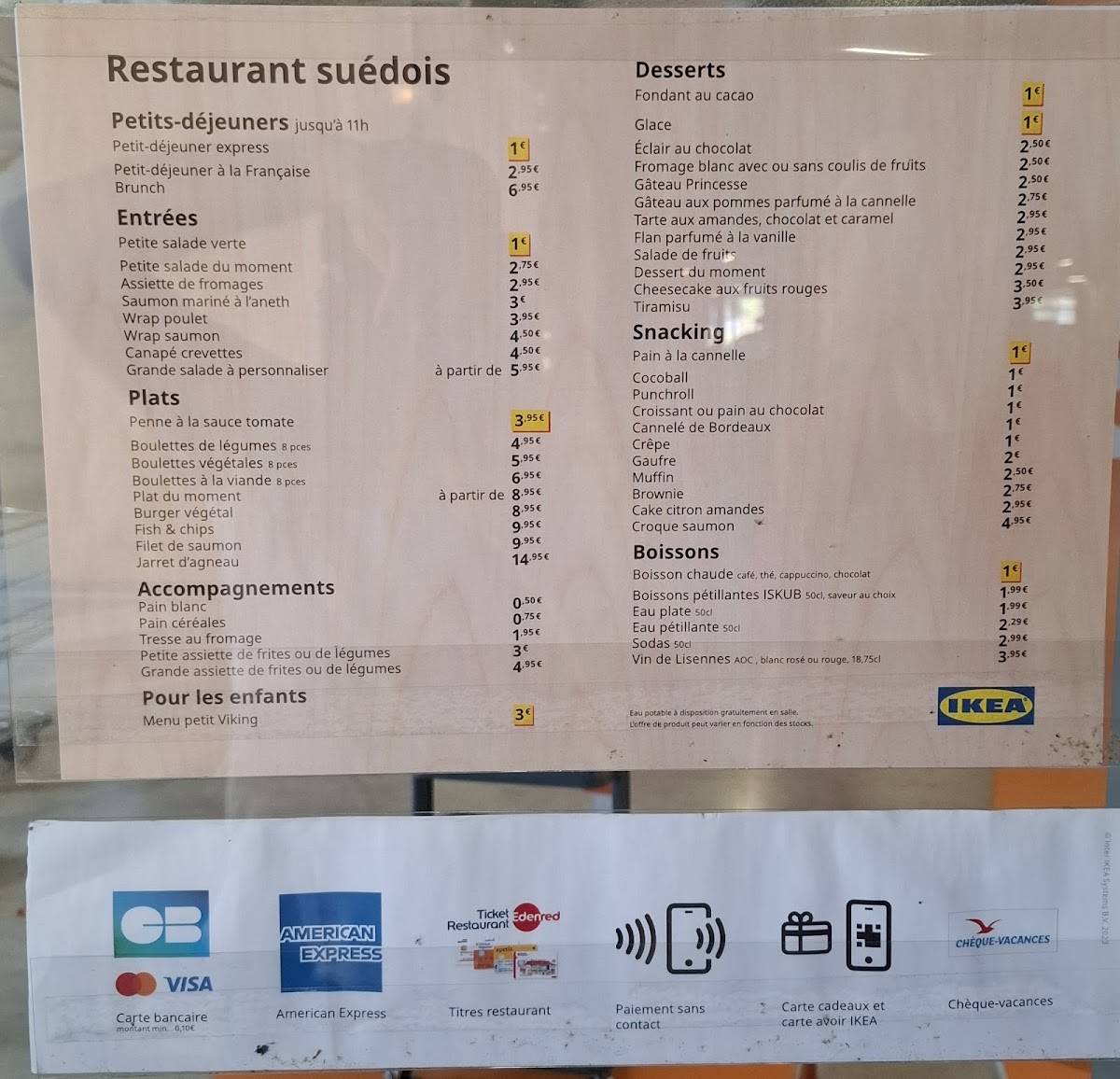 Restaurant Ikea Tours