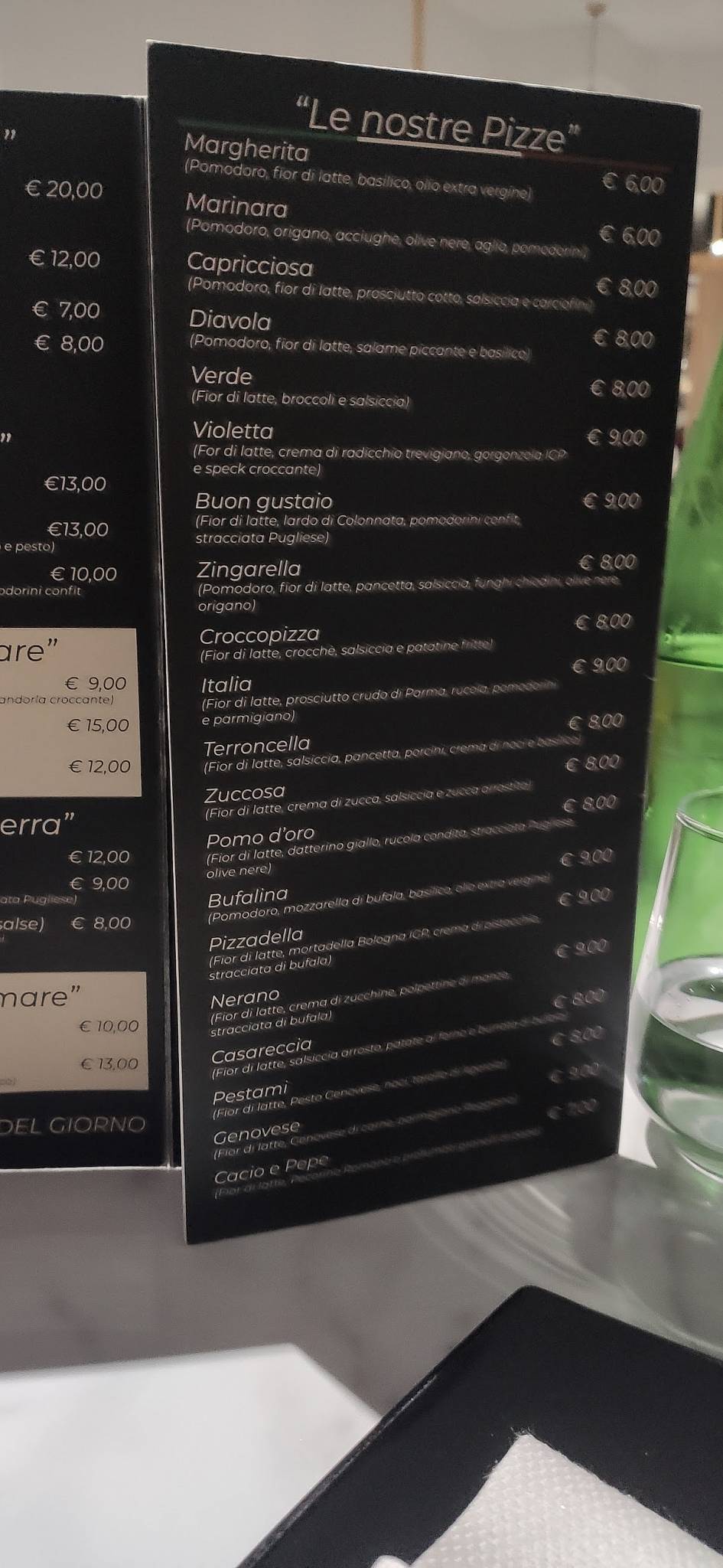 Menu da Ristorante Braceria Il Boschetto, Piazza-Tralia-Pendolo