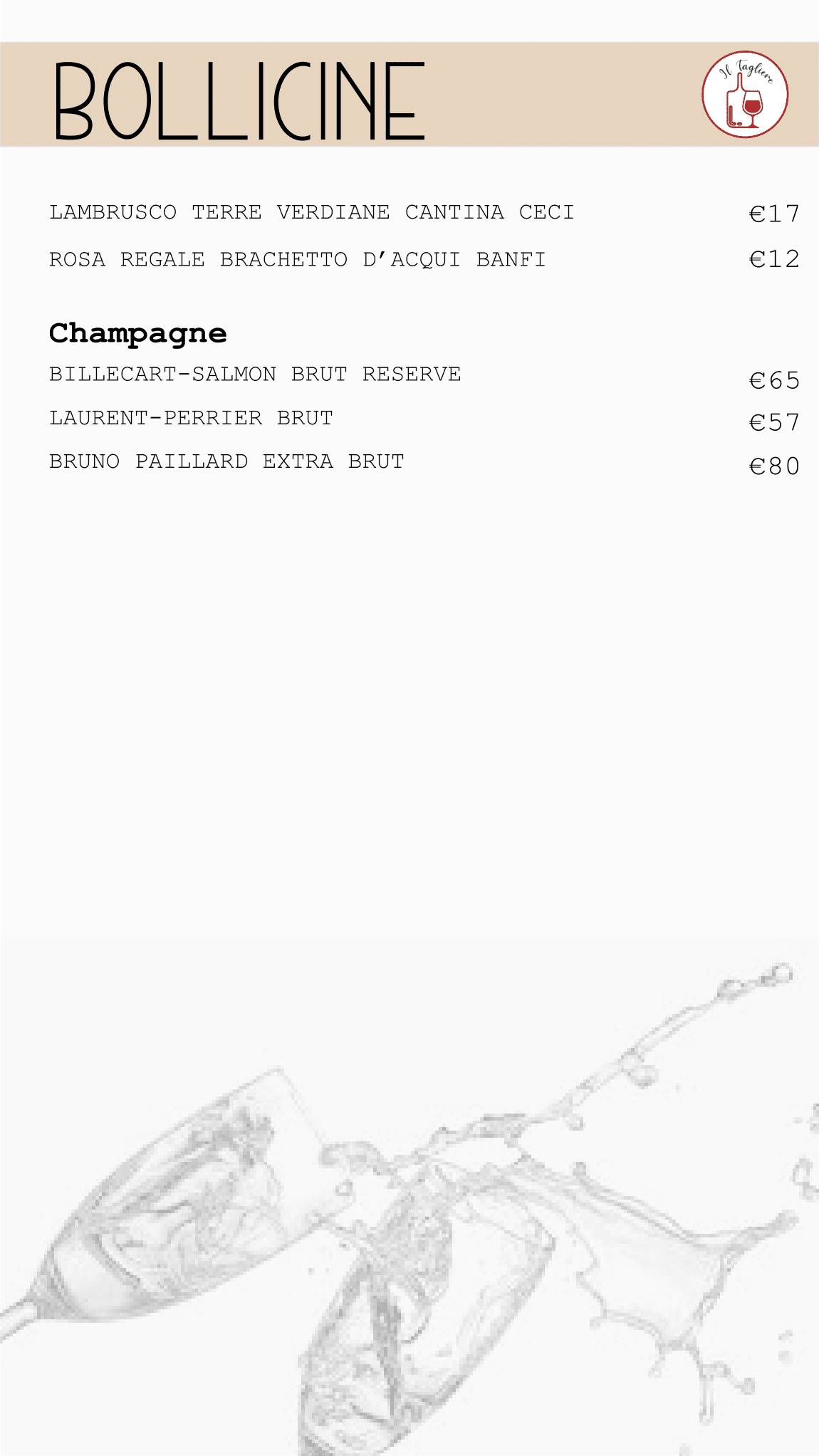 Menu da Il Tagliere - Roccamonfina ristorante, Roccamonfina