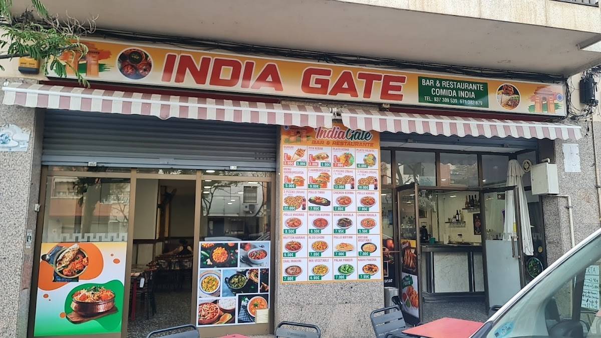 Menu at India Gate Restaurant, Viladecans
