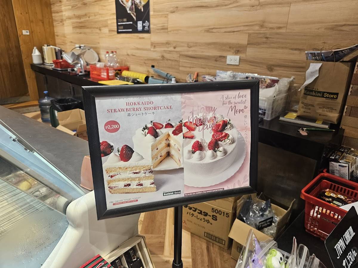 Menu at Konbini Store - Greenhills restaurant, San Juan