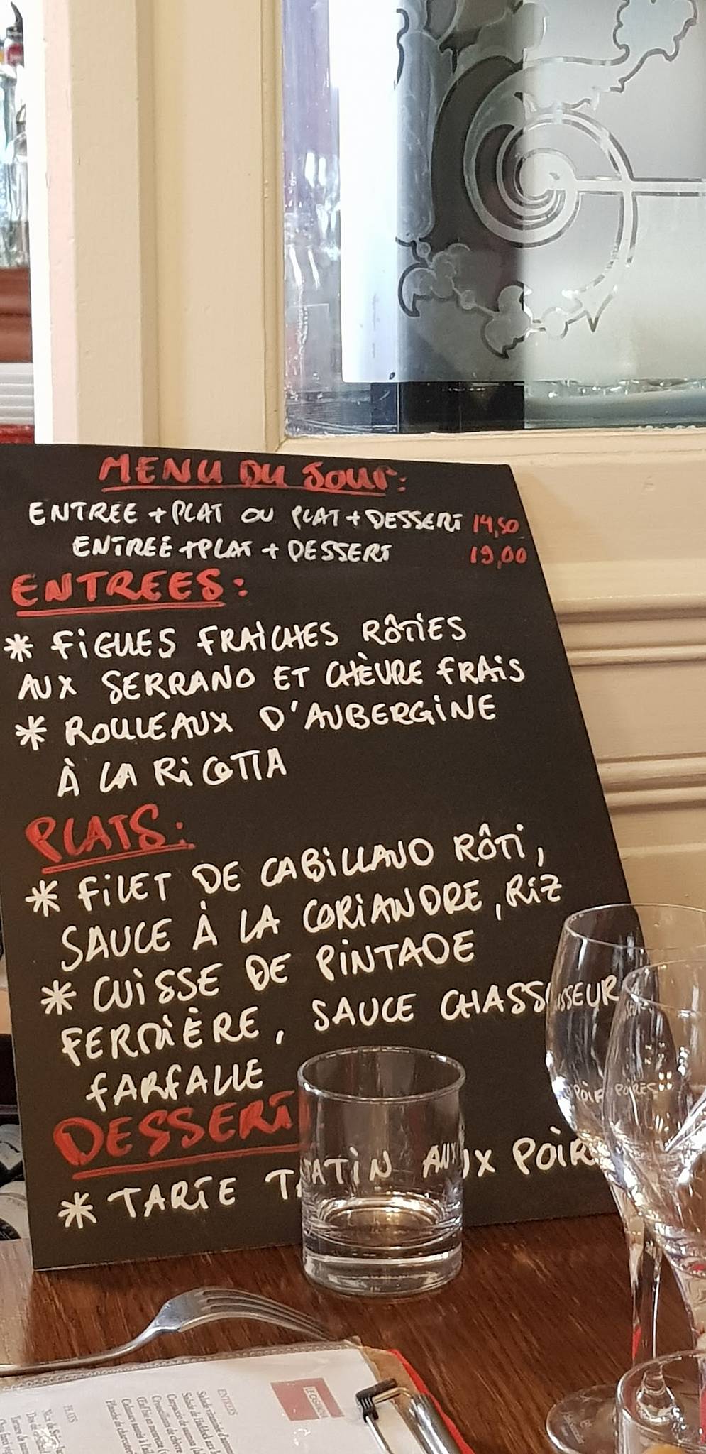 Menu au LE CASANOVA restaurant, Vitry-sur-Seine