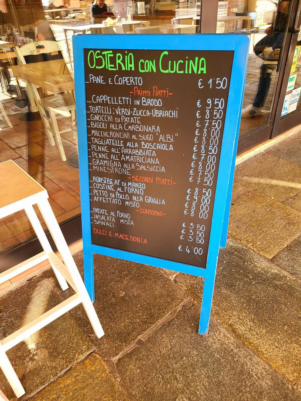Menu da L'Enoteca Il Vecchio Borgo Snc ristorante, Novellara