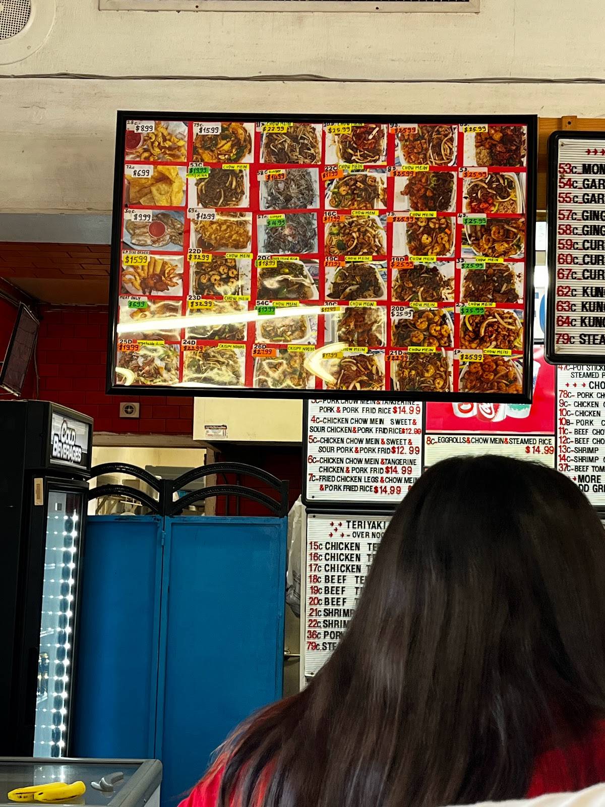 Menu at Mark's Kitchen restaurant, Fresno