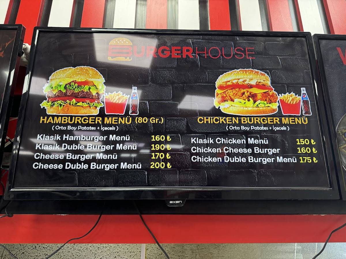 Carta de Mike's Burger & Steak House, Karasu