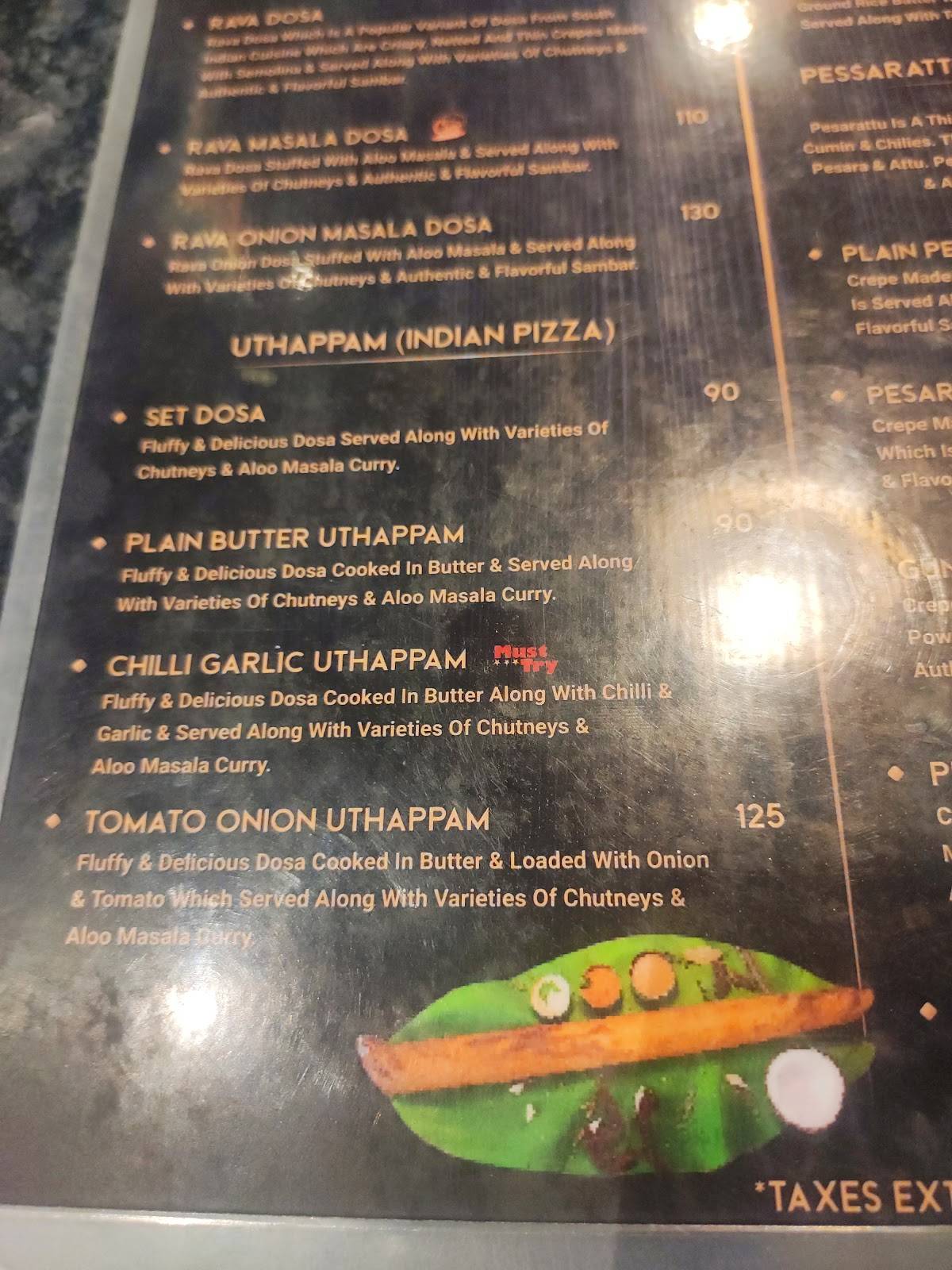 Menu at Mr. IDLI South Indian Restaurant JM Road Pune, Pune