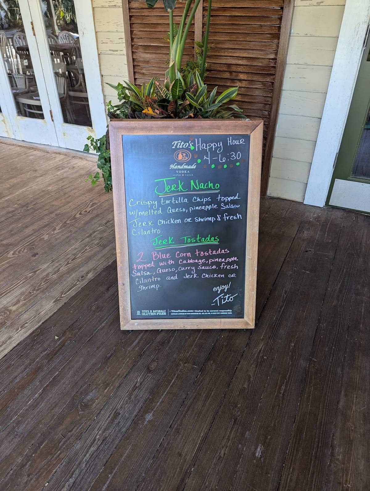 Menu at Mullet Bay Restaurant, Saint Simons Island, 512 Ocean Blvd