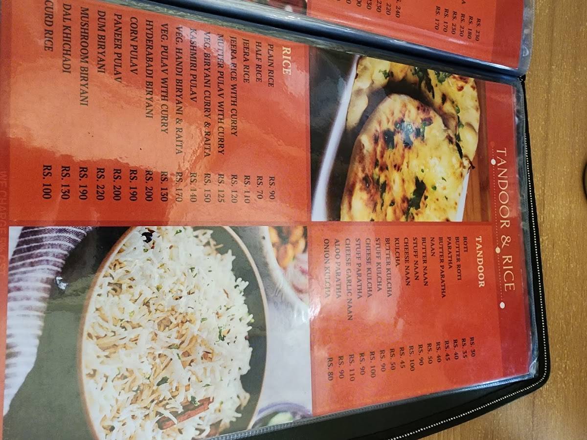 Menu at New Alka Restaurant, Vadodara, Sandeep Apartment
