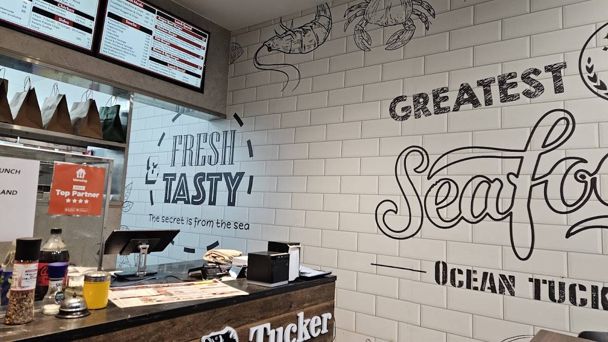 Menu at Ocean Tucker in Newmarket restaurant, Newmarket