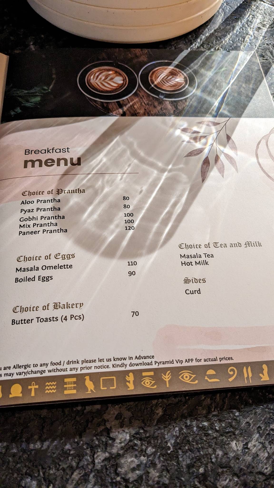 Menu at PYRAMID COFFEE HOUSE, SECTOR-49 GURUGRAM, Gurugram