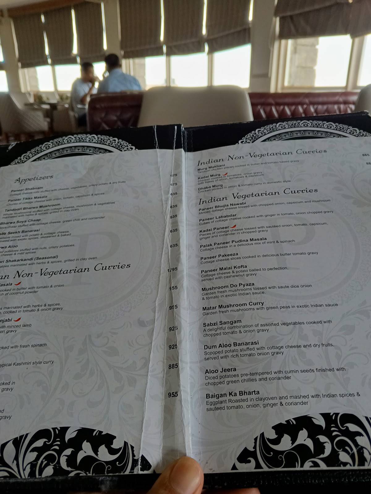 Menu at Parikrama The Revolving Restaurant, New Delhi