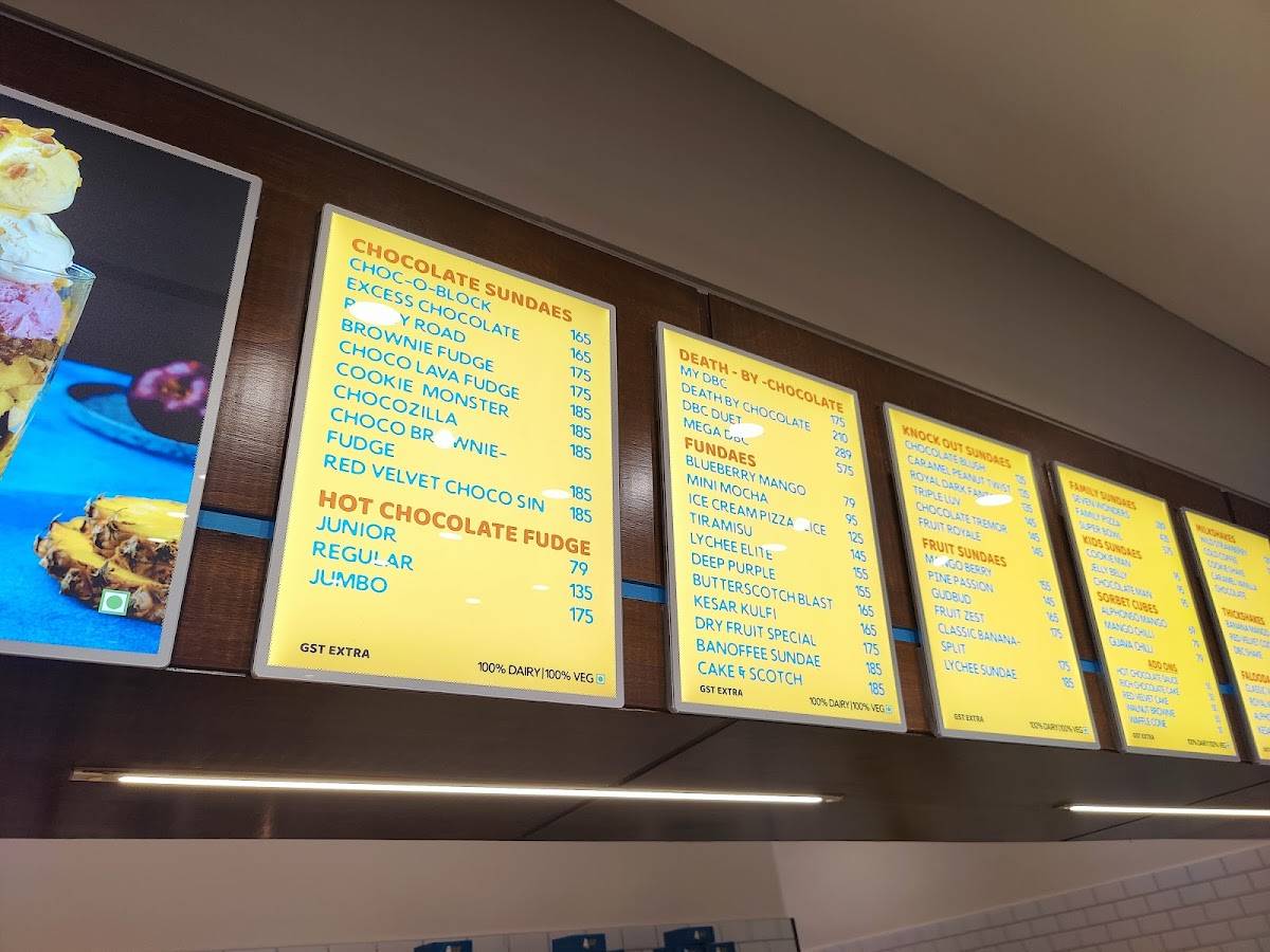 Menu at Polar Bear Ice Cream Sundaes - Hospet, Hosapete