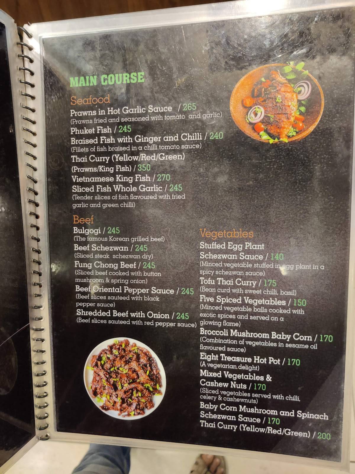 Menu at Roots Restaurant, Sultanpur