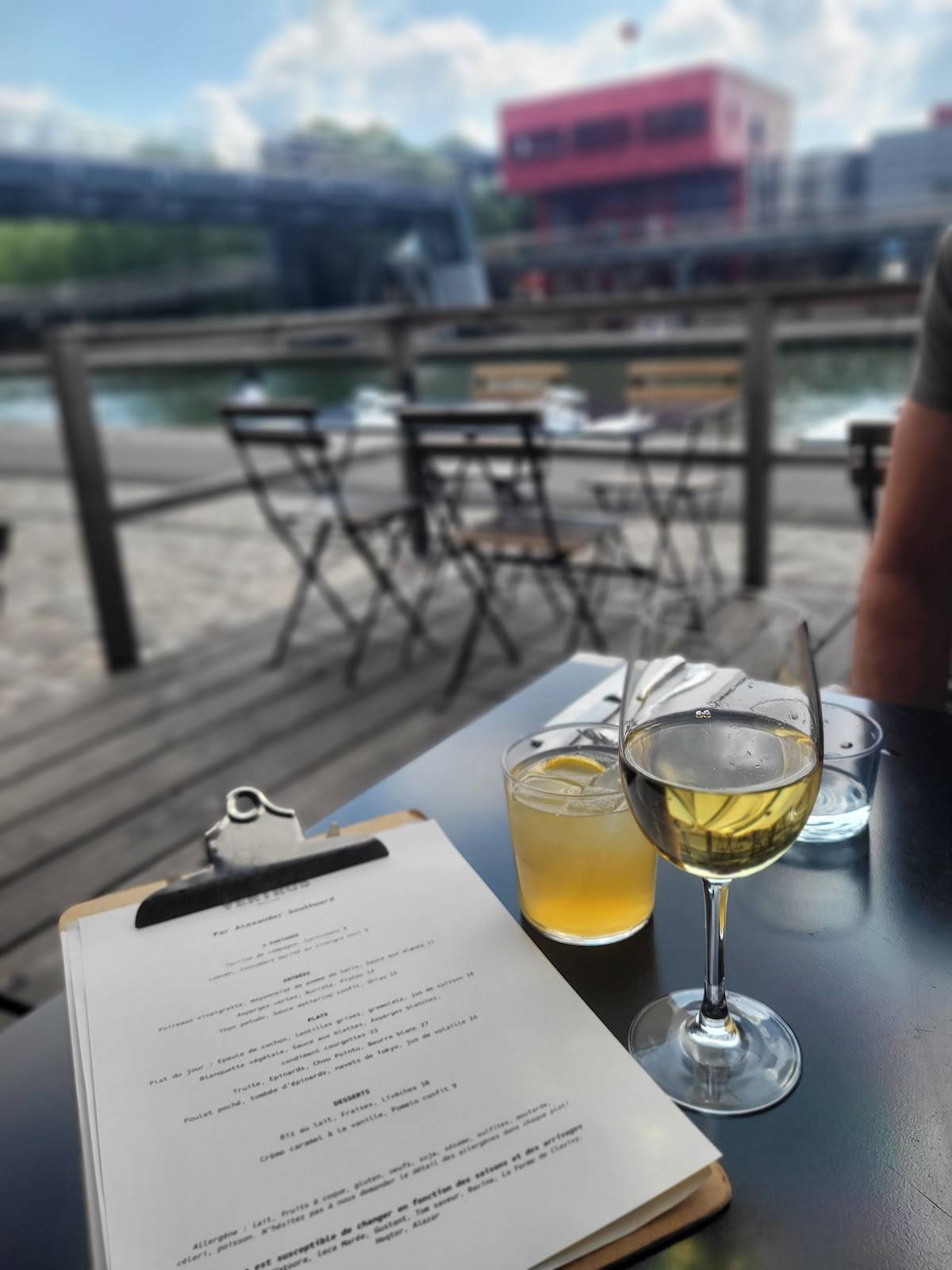 Menu at Restaurant Ventrus - Parc de La Villette, Paris