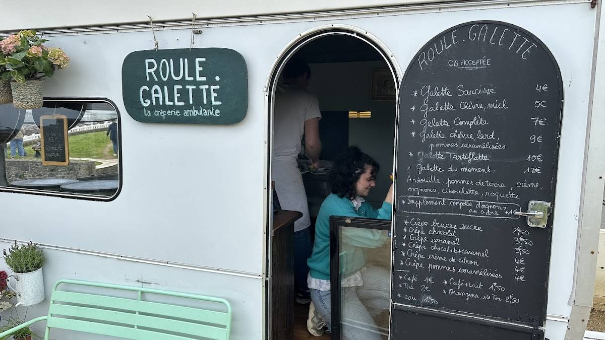 Menu au Roule Galette restaurant, Saint-Quay-Portrieux